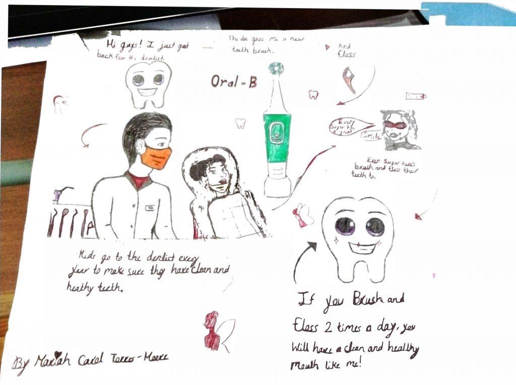 Children's Dental Health Month Art Contest - Winners Announced - HUSKY ...